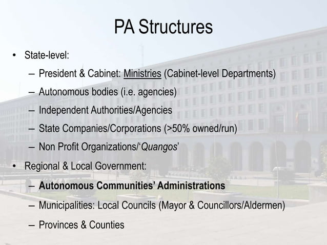 Fundamentals on Spanish Administrative Law | PPT