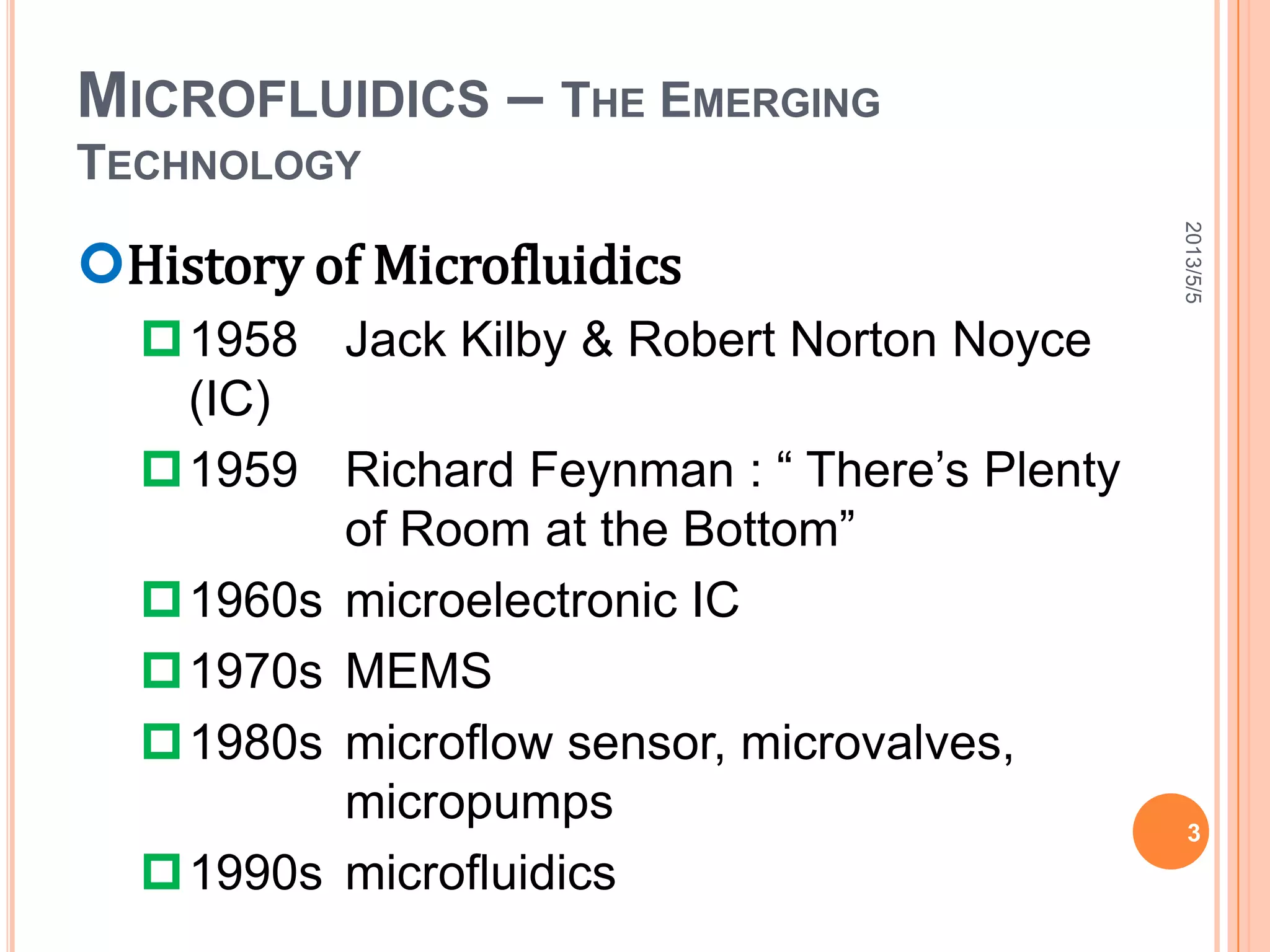 Fundamentals and applications of microfluidics - ch1 | PPTX