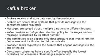 Fundamentals and Architecture of Apache Kafka | PPTX