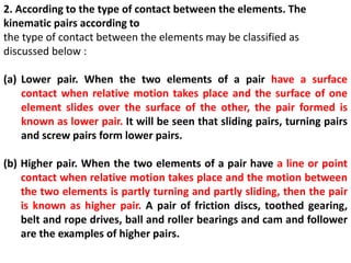 Fundamentals and types of mechanisms | PPTX