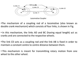 Fundamentals and types of mechanisms | PPTX
