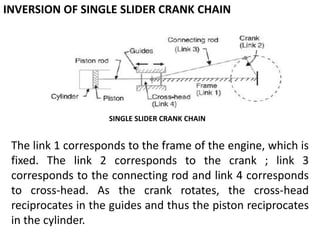Fundamentals and types of mechanisms | PPTX
