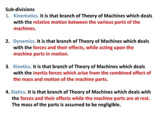 Fundamentals and types of mechanisms | PPTX