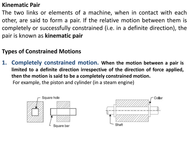 Fundamentals and types of mechanisms | PPTX