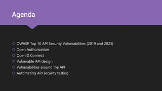 API Security Fundamentals | PPTX