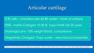 Fundamentals Cartilage Repair Surgery | PPTX