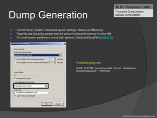 Fundamentals of Complete Crash and Hang Memory Dump Analysis | PDF ...