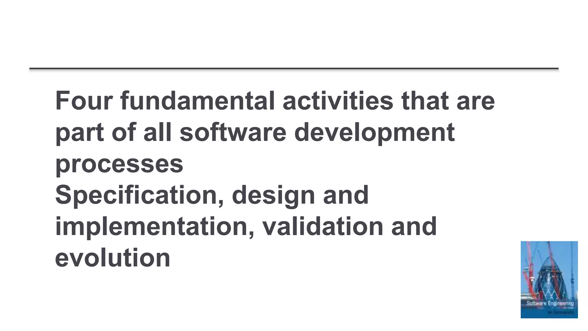 Fundamental software engineering activities | PPTX