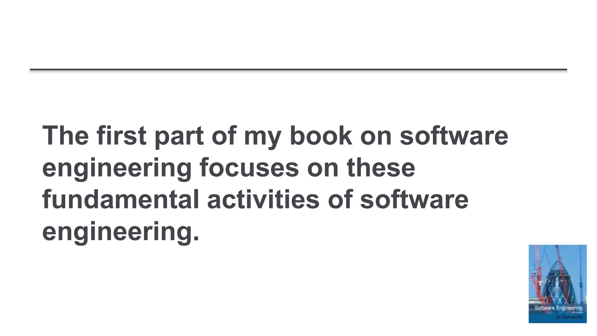 Fundamental software engineering activities | PPTX