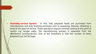 FUNDAMENTALS IN FOOD SERVICE OPERWATIONS | PPTX
