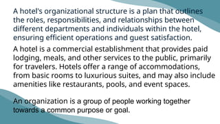 Fundamentals in Lodging Operations in tourism and hospitality | PPTX