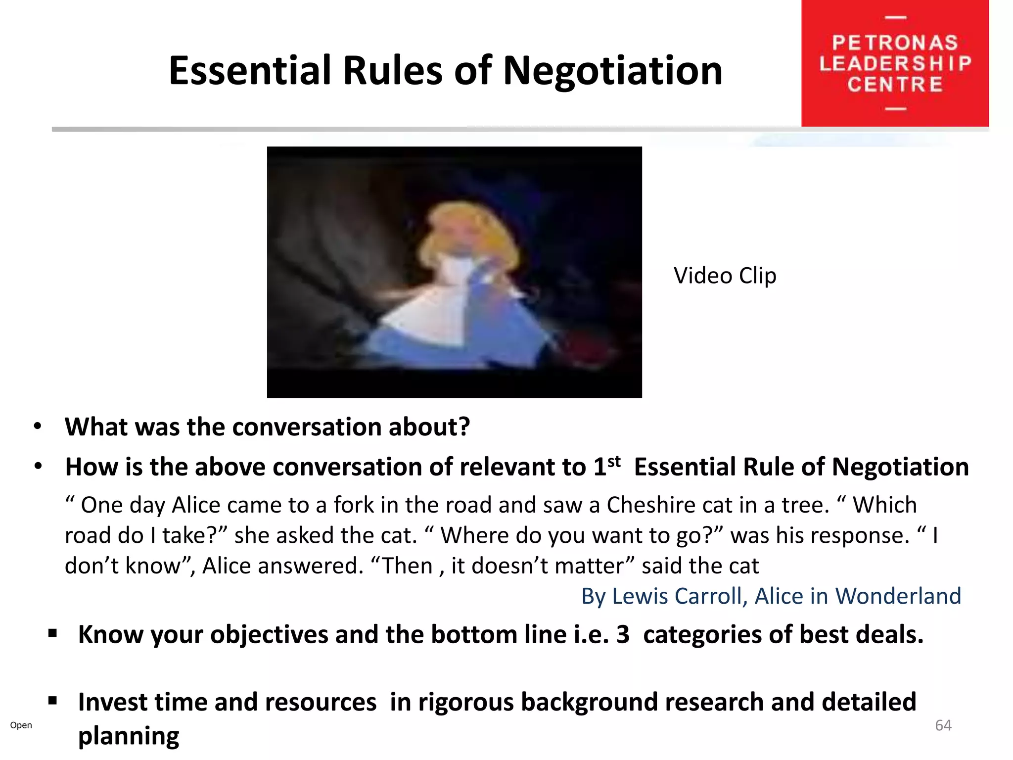 Fundamentals in negotiation | PPT