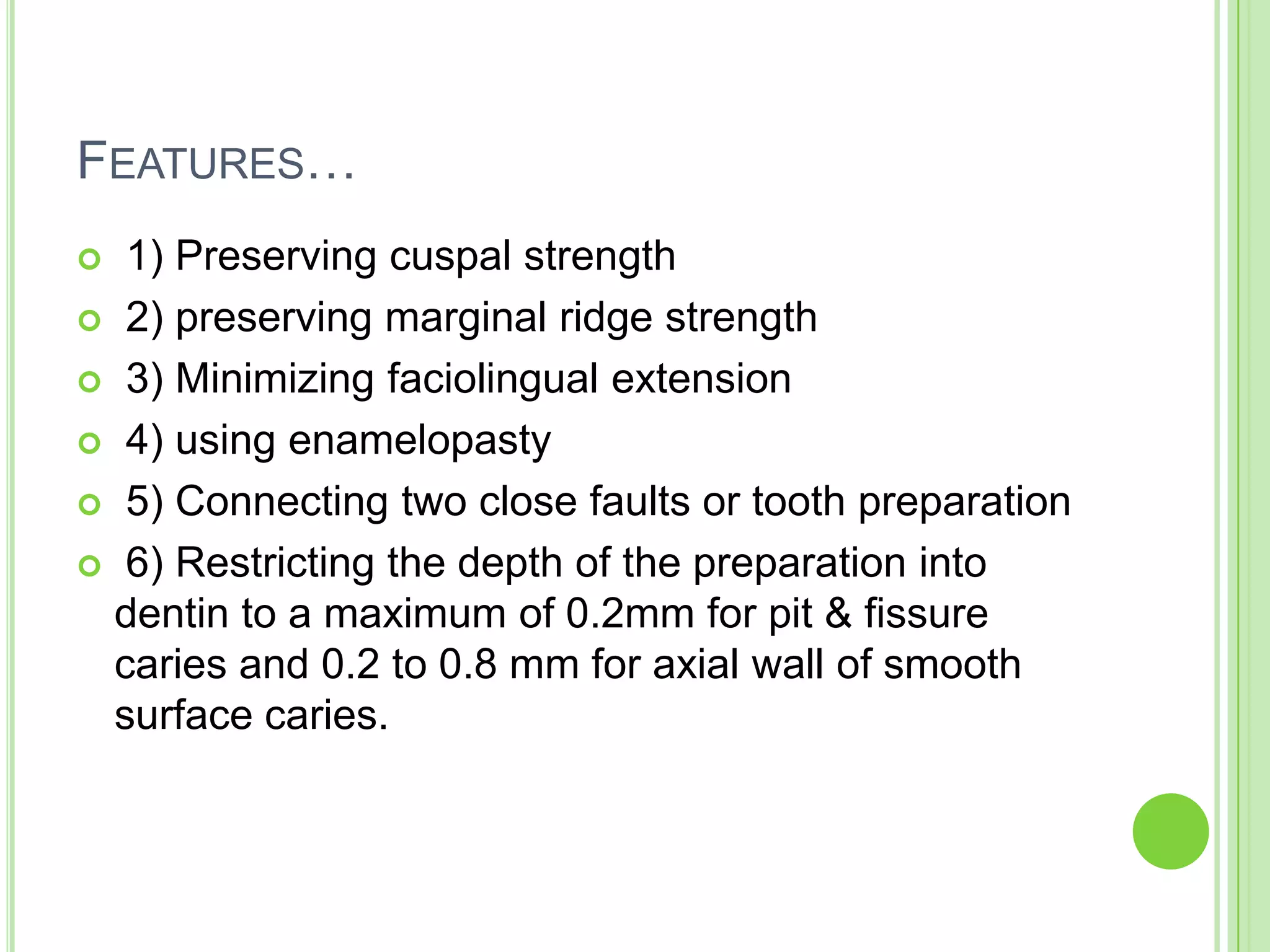 Fundamentals in tooth preparation . | PPTX