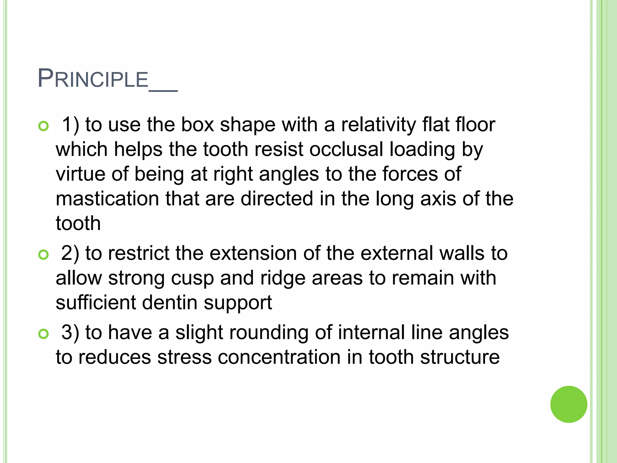 Fundamentals in tooth preparation . | PPTX