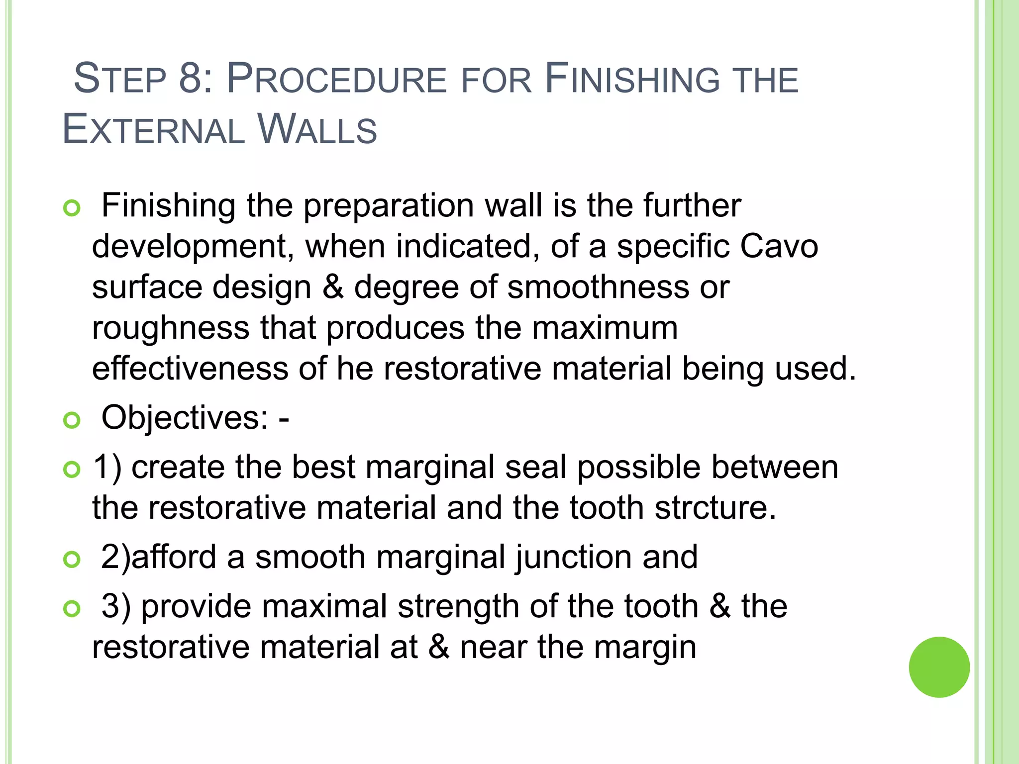 Fundamentals in tooth preparation . | PPTX
