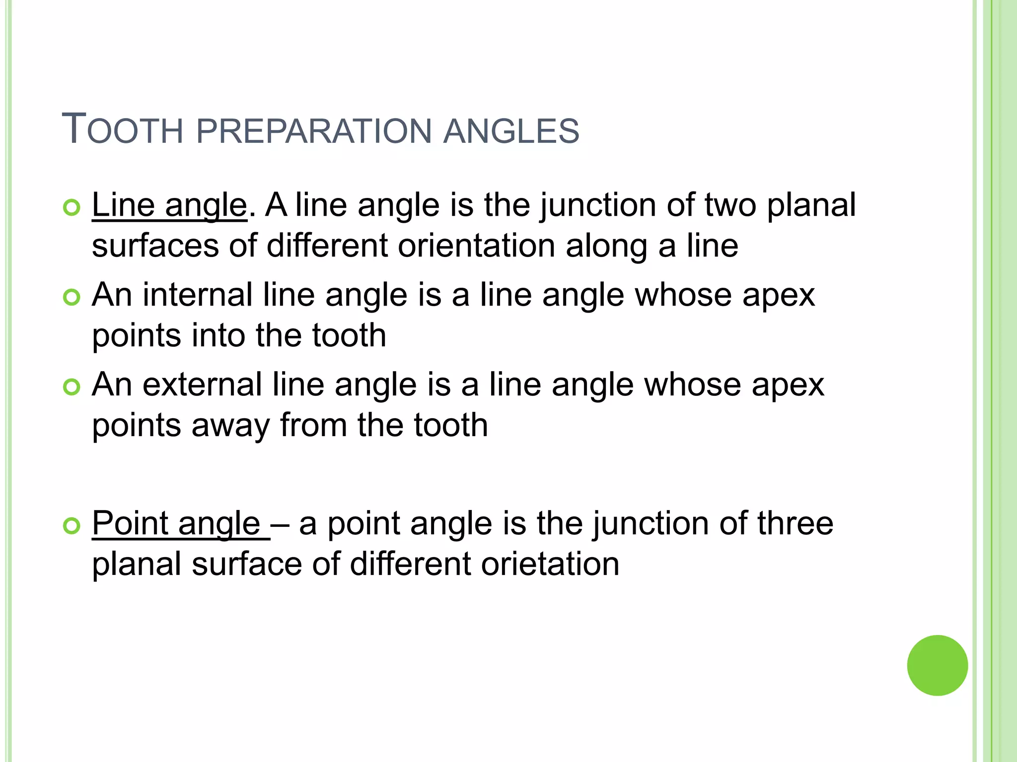 Fundamentals in tooth preparation . | PPTX