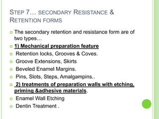 Fundamentals in tooth preparation . | PPTX
