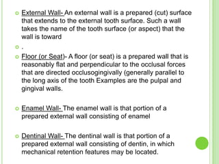 Fundamentals in tooth preparation . | PPTX