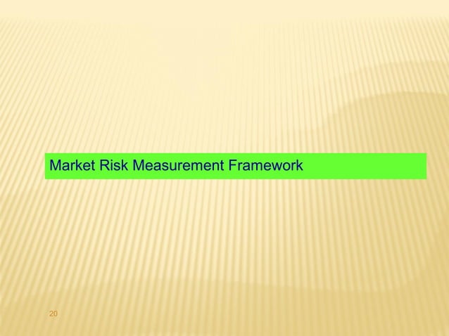 Fundamentals of Market Risk Management by Dr. Emmanuel Moore ABOLO | PPT
