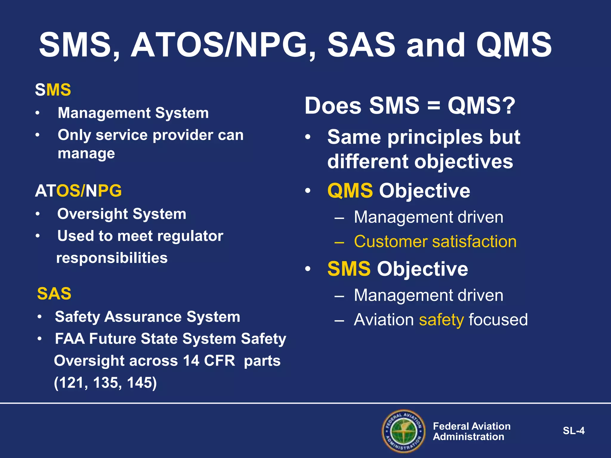 Safety Management Systems (SMS) Fundamentals: Basics | PPT