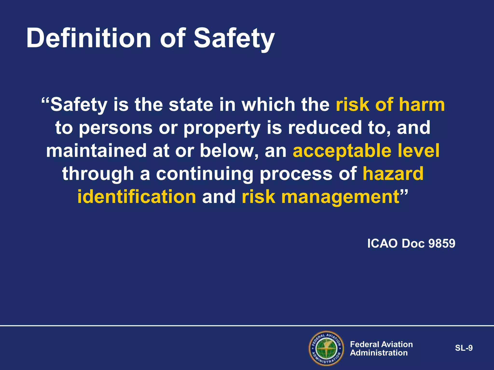 Safety Management Systems (SMS) Fundamentals: Basics | PPT