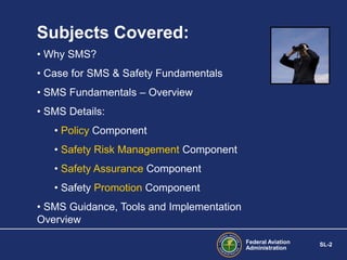 Safety Management Systems (SMS) Fundamentals: Basics | PPT