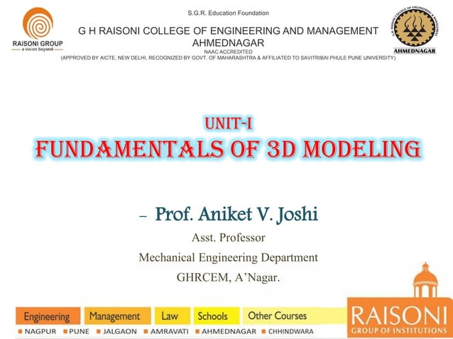 Fundamentals of 3D modeling | PDF | Desktop Publishing | Computer Software and Applications