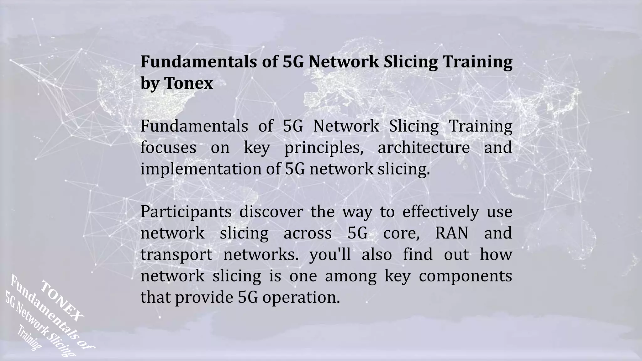 Fundamentals Of 5g Network Slicing Pptx Computer Networking Computing