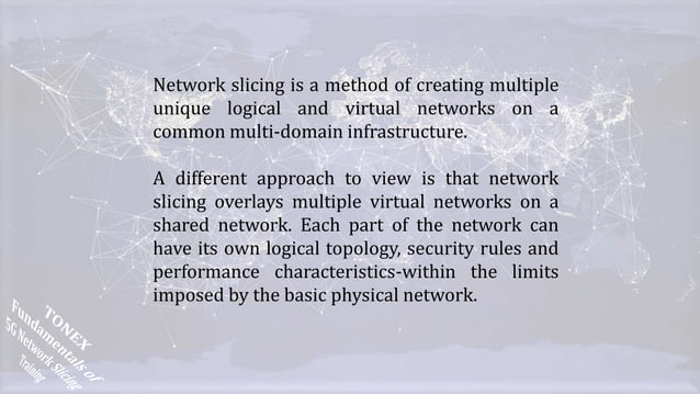 Fundamentals Of 5g Network Slicing Pptx Computer Networking Computing