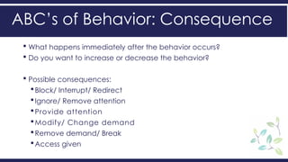 Fundamentals of ABA Strategies to Support Behavior .pptx