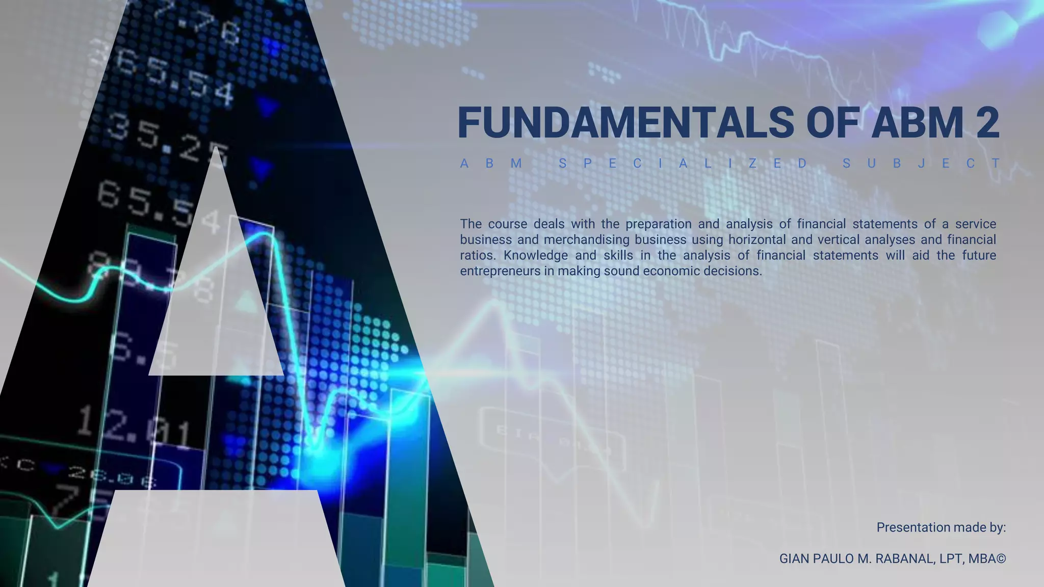 Fundamentals of abm2 statement of comprehensive income abm specialized subject | PDF
