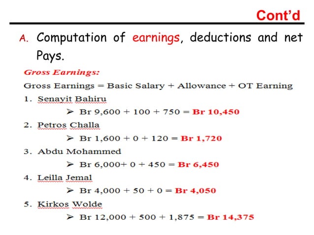 Fundamentals of Accounting II, Chapter 3 payroll.pptx | Personal Taxes | Personal Finance