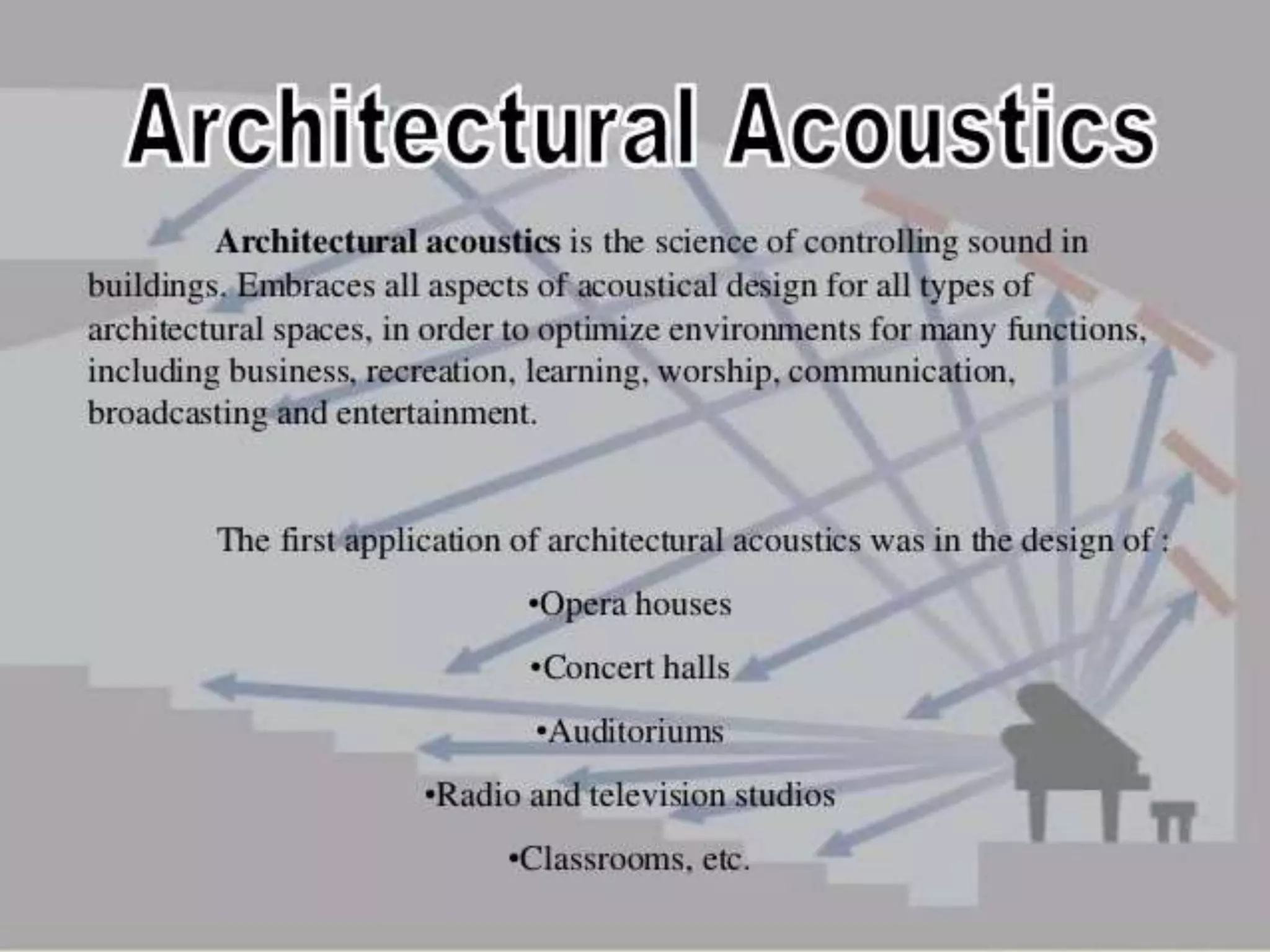 Fundamentals of acoustics | PPTX