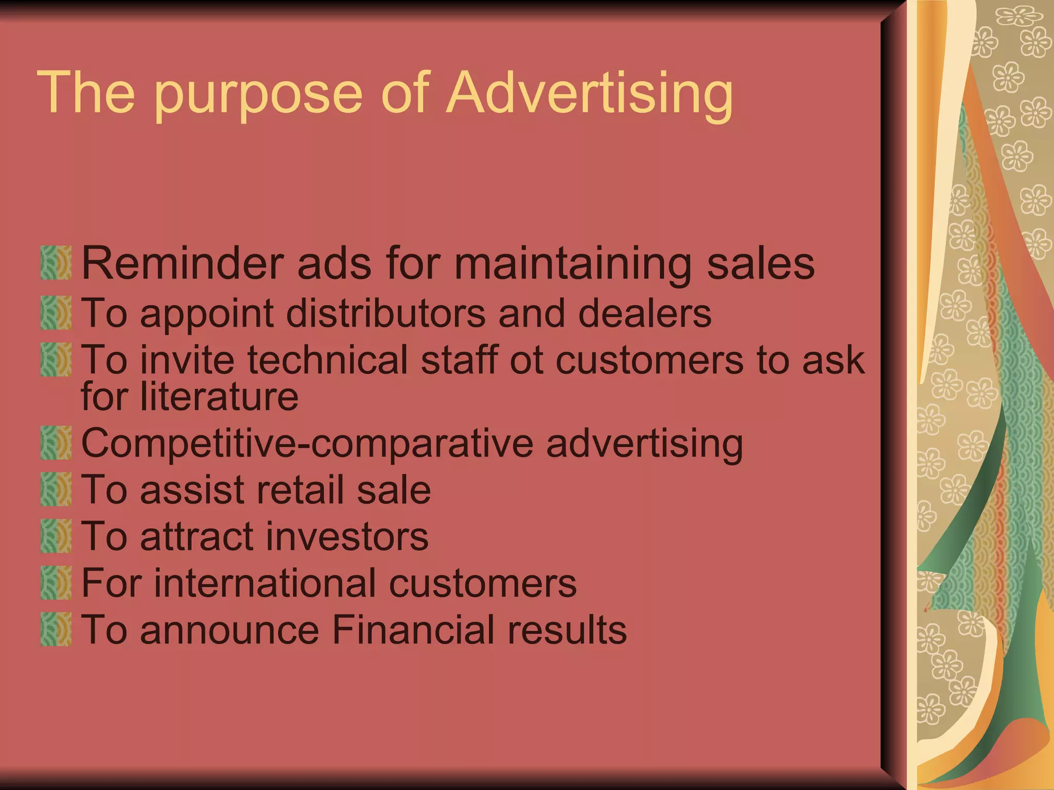 Fundamentals of advertising v3 | PPT