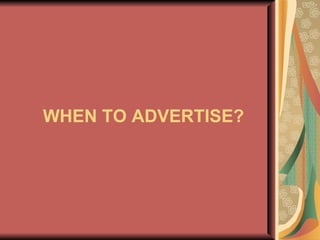 Fundamentals of advertising v3 | PPT