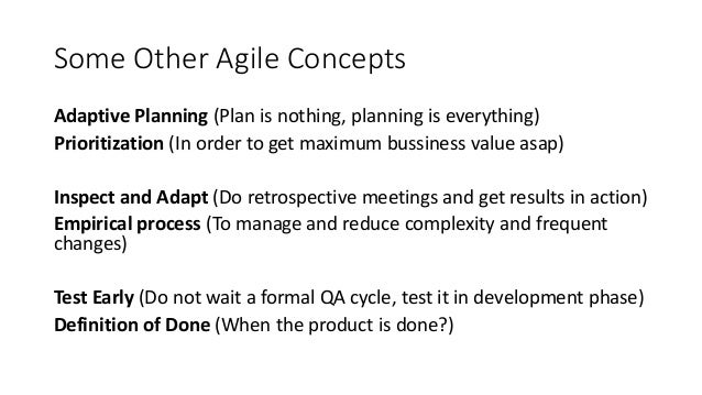 Fundamentals of Agile