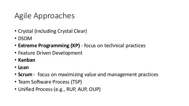 Fundamentals of Agile