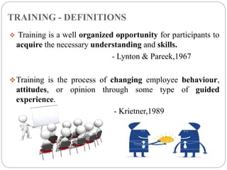 Capacity building, Training & need for training | PPTX