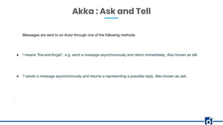 Fundamentals of Akka - Webinar | PPTX