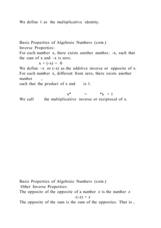 Fundamentals of AlgebraChu v. NguyenIntegral Exponents | PDF