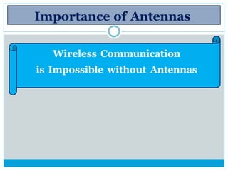 Fundamentals_of_Antennas,unit1 as per JNTUGV | PPTX