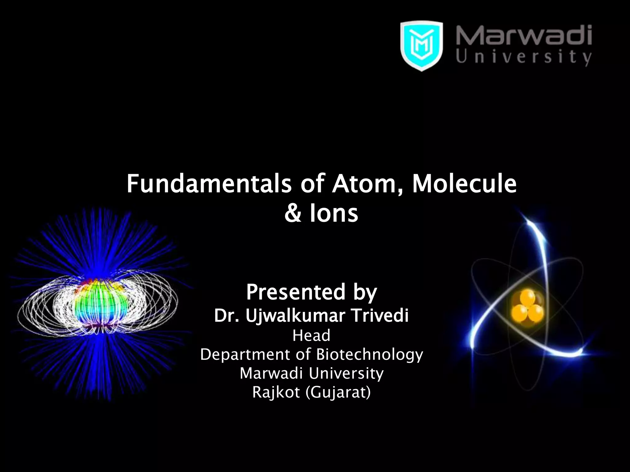 Fundamentals Of Atoms Molecules And Ions Ppt
