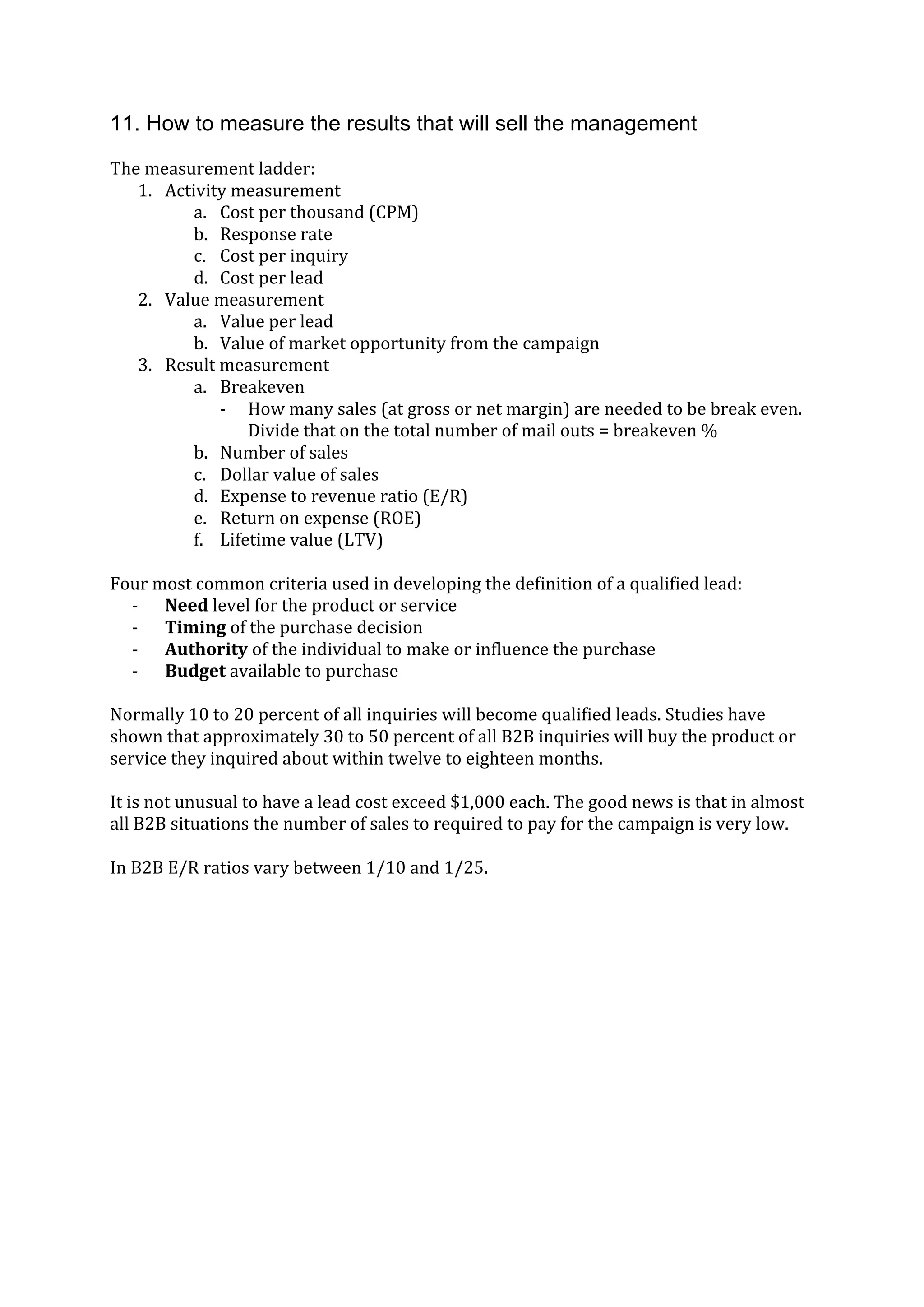 Fundamentals of b2b sales and marketing coe | PDF