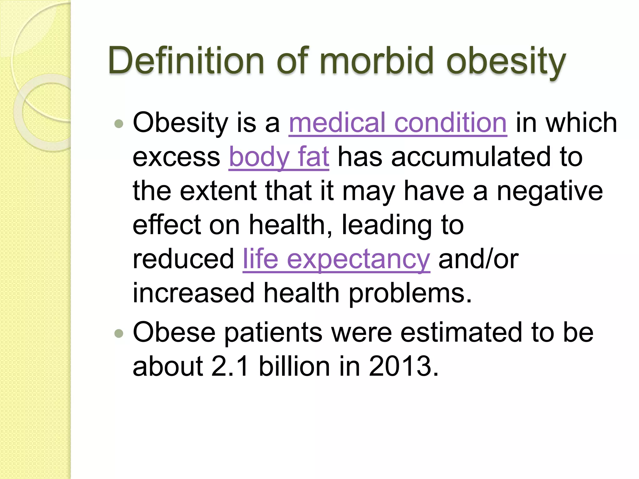 Fundamentals of bariatric and metabolic surgery | PPTX