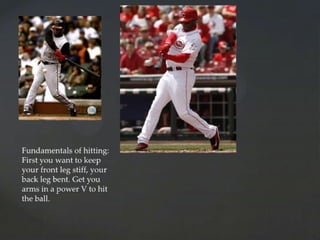 Fundamentals of baseball | PPT
