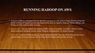 Fundamentals of big data analytics and Hadoop | PPTX