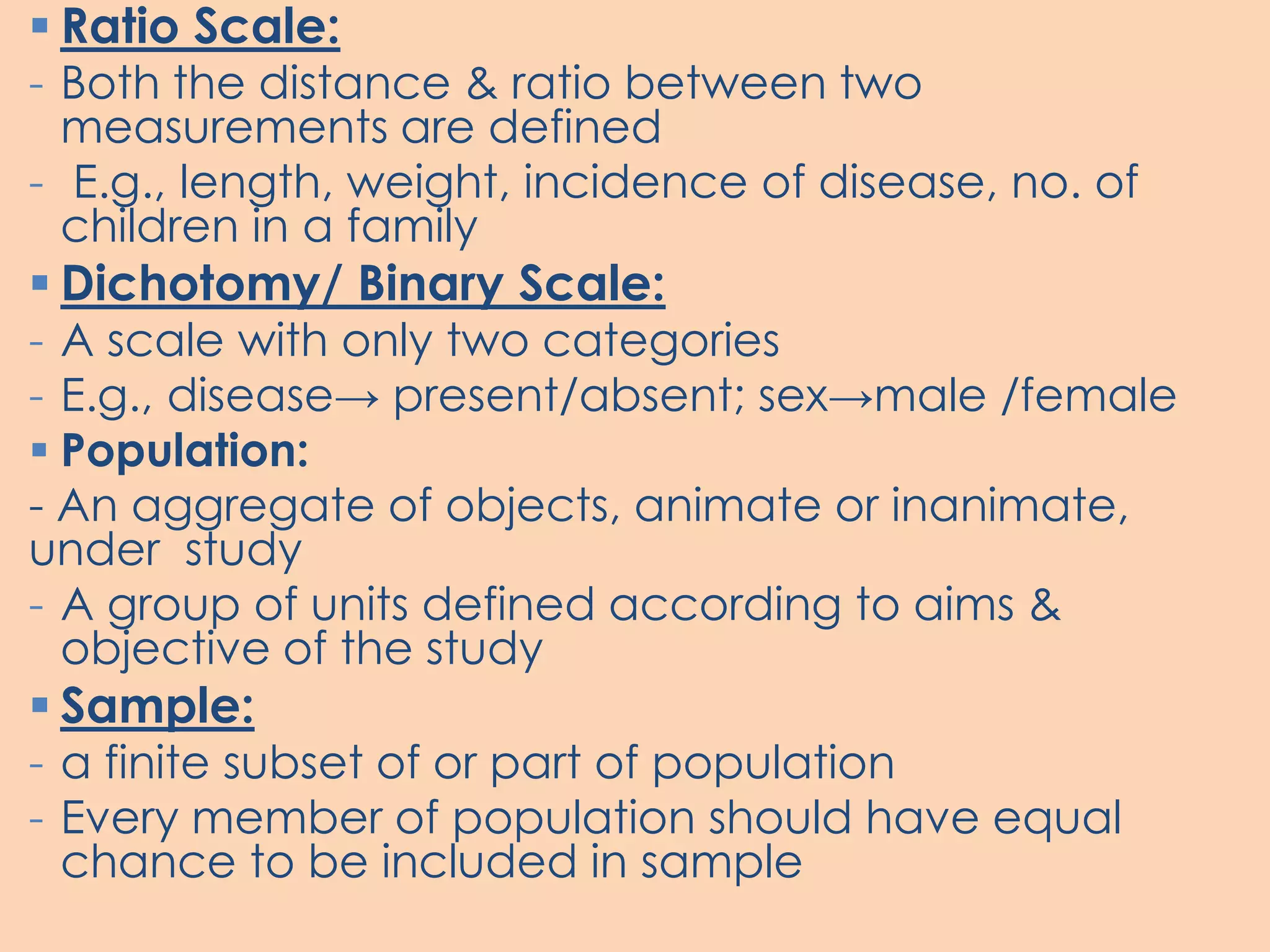 Fundamentals of biostatistics | PPTX