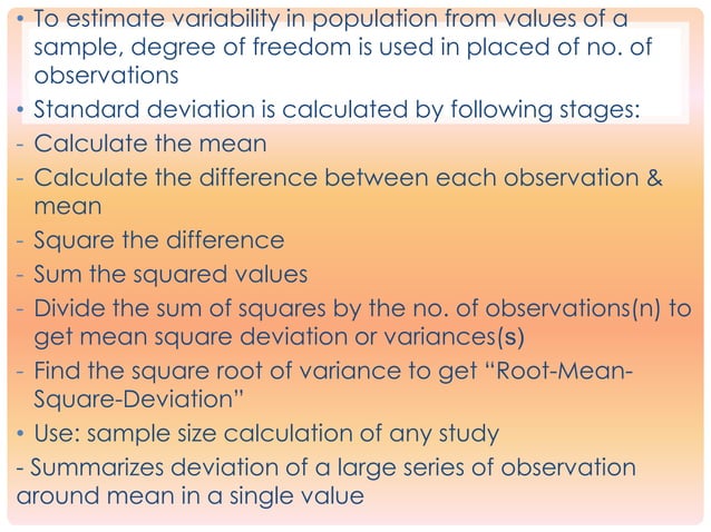 Fundamentals of biostatistics | PPTX | Science