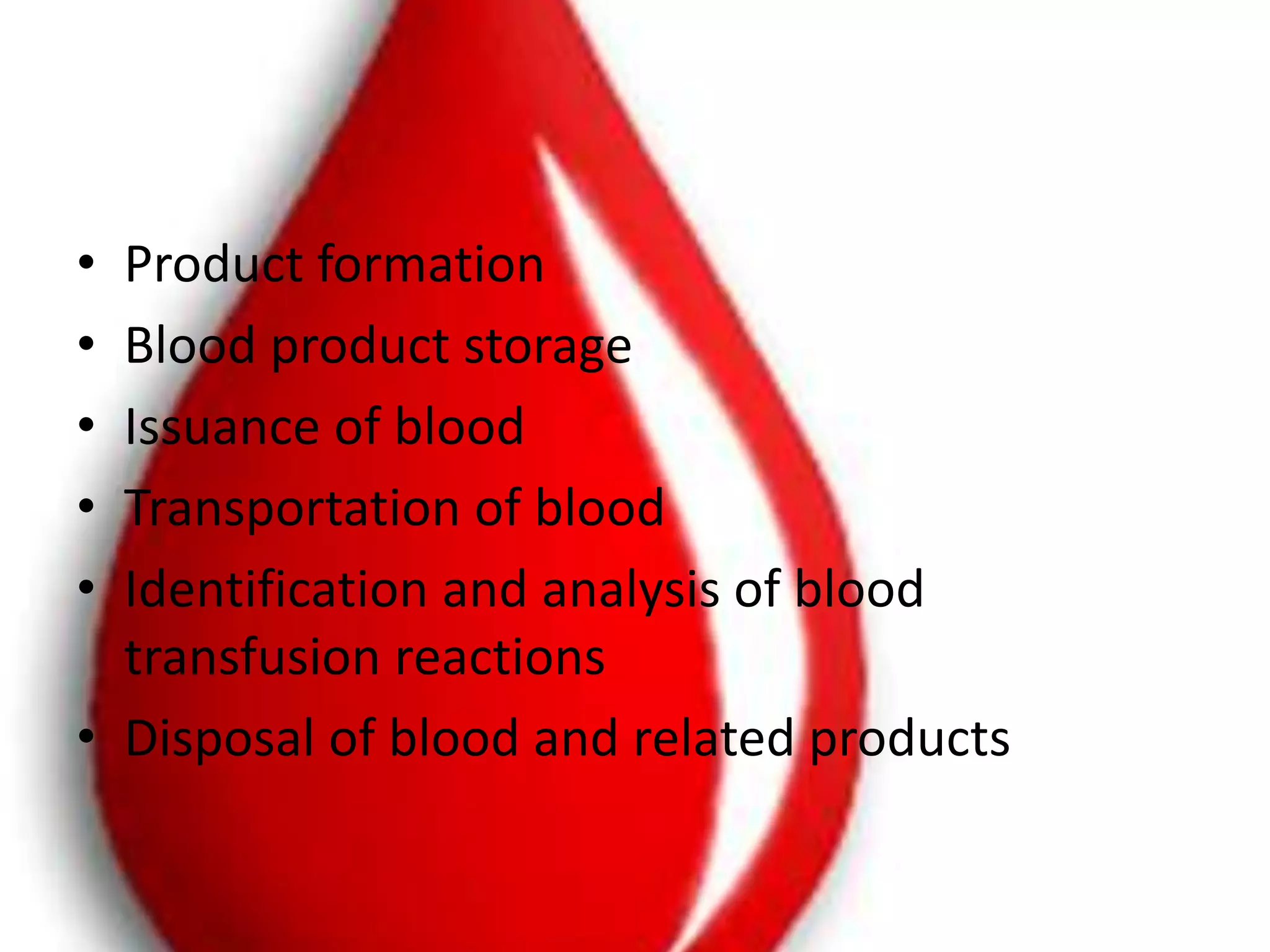 Fundamentals of Blood Banking | PPTX