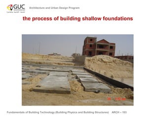 Fundamentals of building technology 04 | PPT